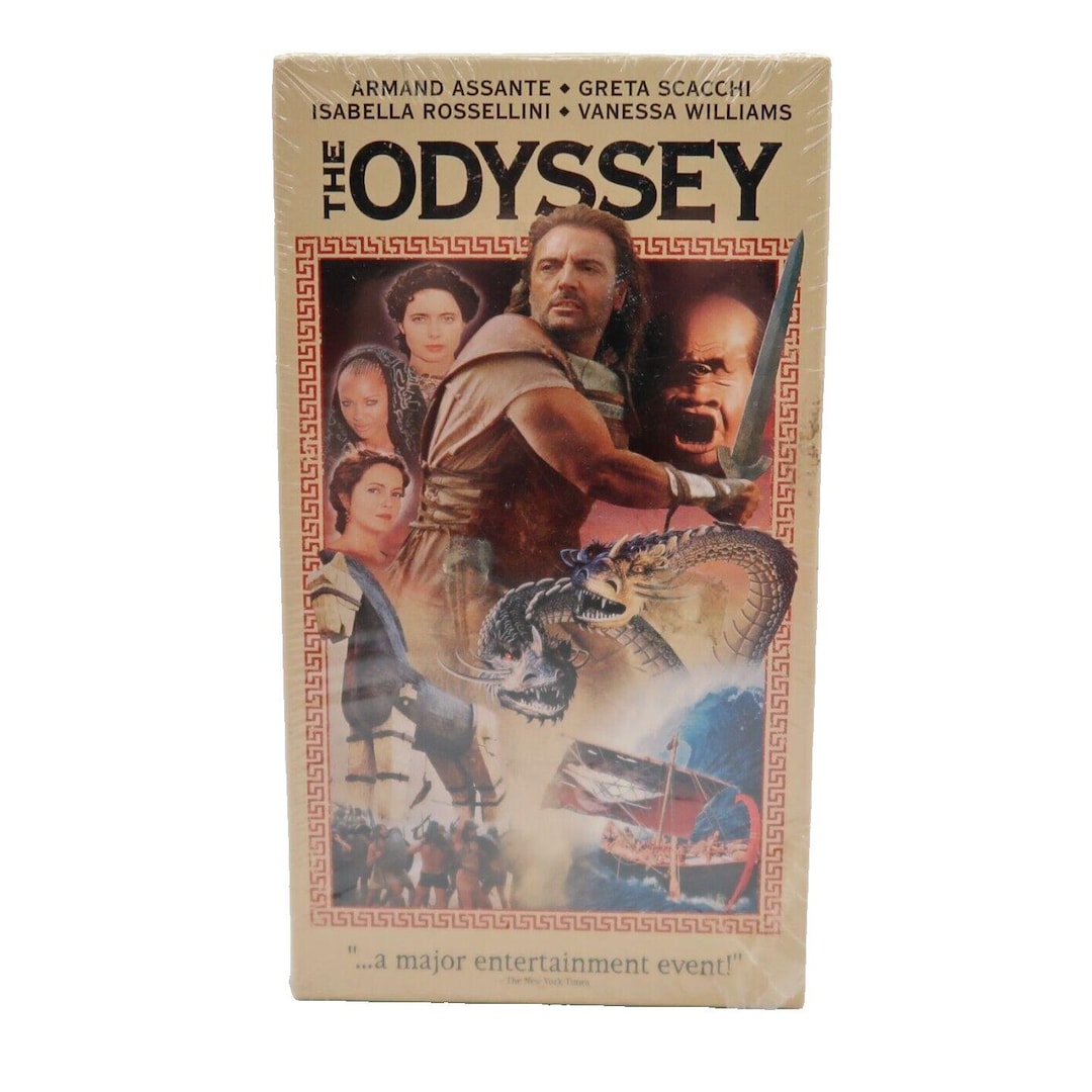 Hallmark the Odyssey (1997) VHS Vintage Tested Made for TV Armand ...