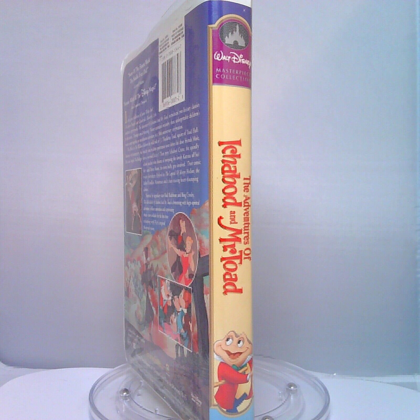Adventures of Ichabod and Mr Toad VHS - Disneys Masterpiece - 1999 ...