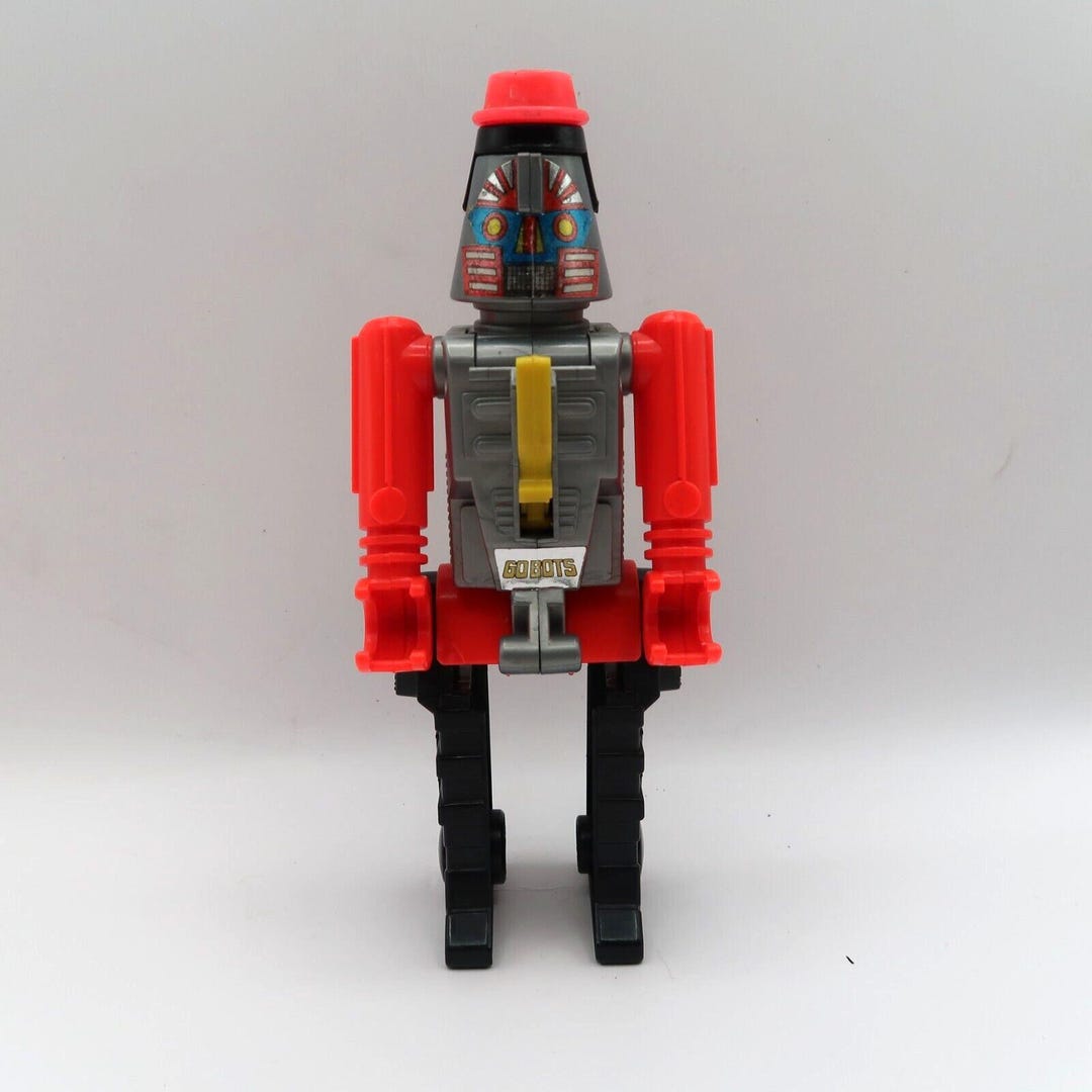 Arco Gobots Mighty Robots Rogun Cap Gun Vintage 1984 Transforming Robot ...