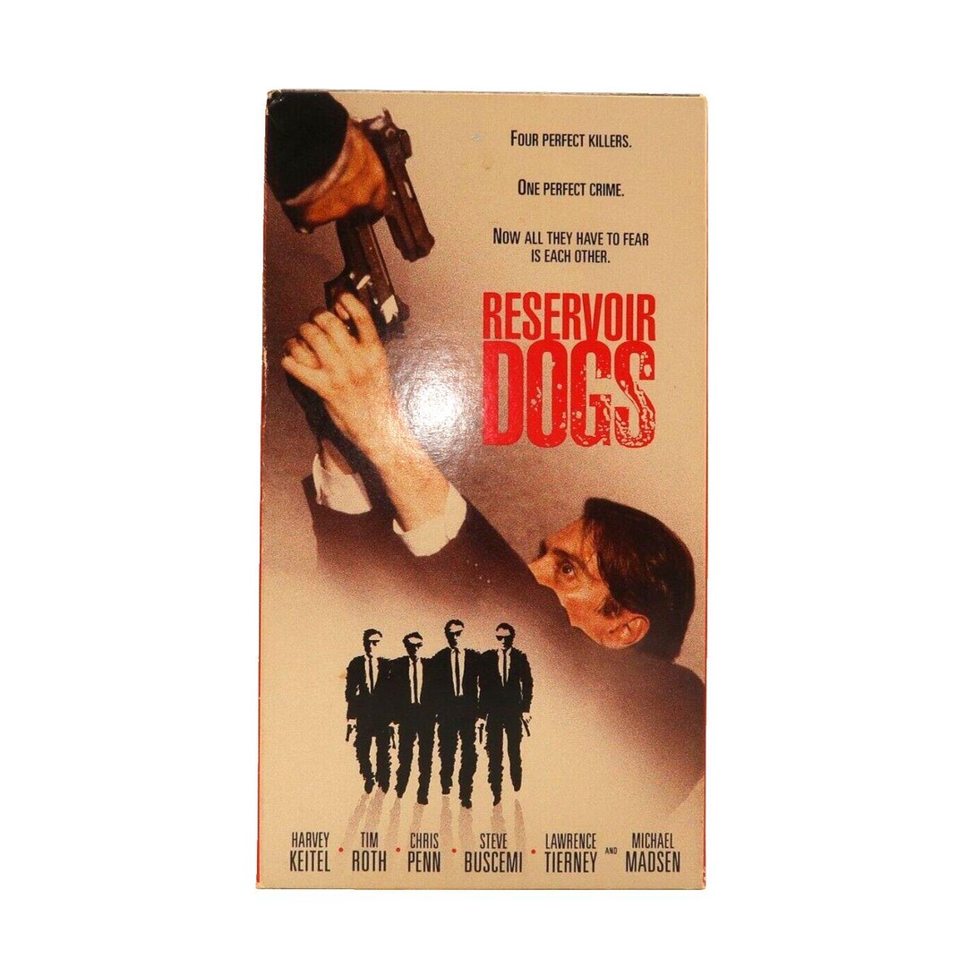 Reservoir Dogs VHS Live Home Video Release 1991 Vintage TESTED - Etsy