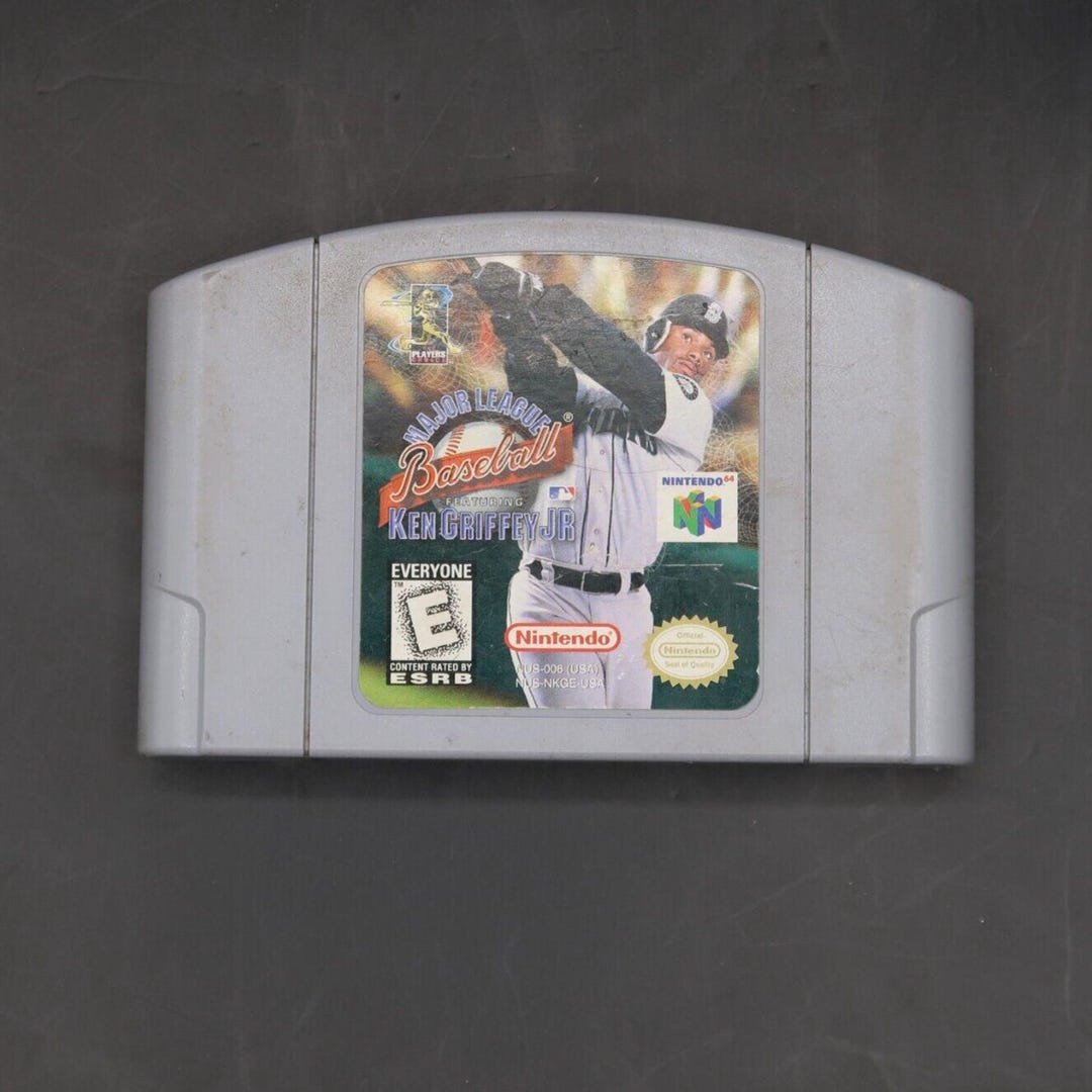Nintendo 64 Major League Baseball Featuring Ken Griffey Jr N64 ...