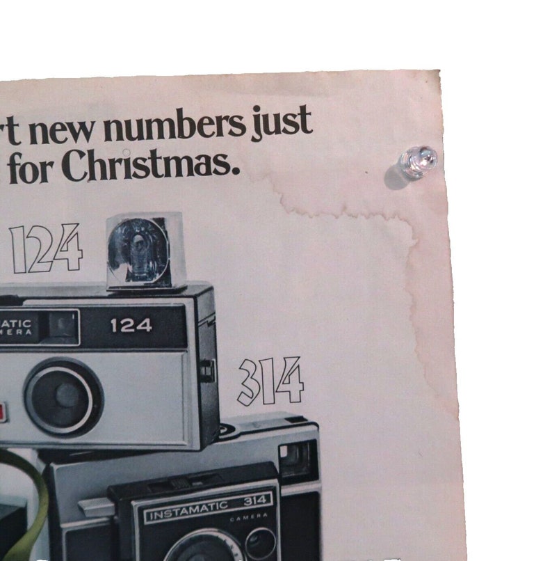 Vintage Magazine Advertisement Kodak Instamatic Camera Photography ...