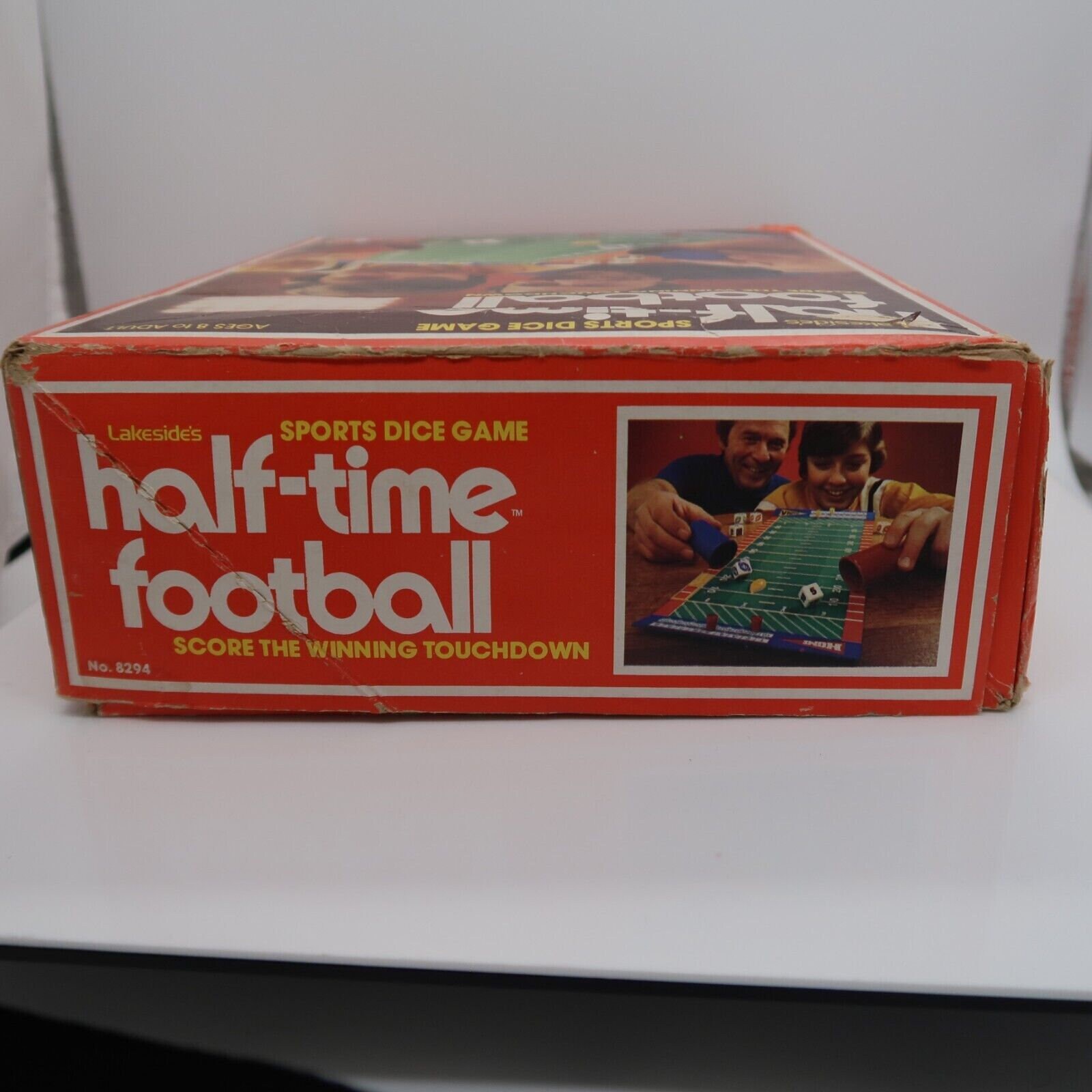 Vintage Lakeside Half Time Football Dice Game W/ Original Box 1979 ...