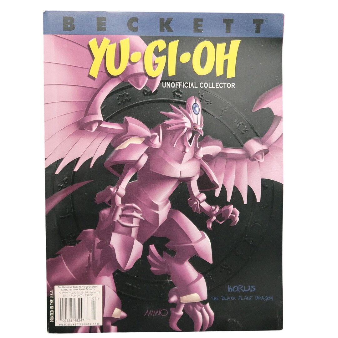 Beckett Yu-gi-oh Unofficial Collector Magazine No 16 February / March ...