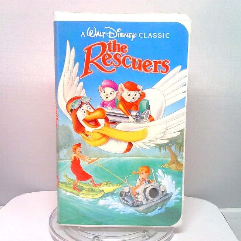 The Rescuers VHS 1992 Walt Disney Classic "black Diamond" Edition ...