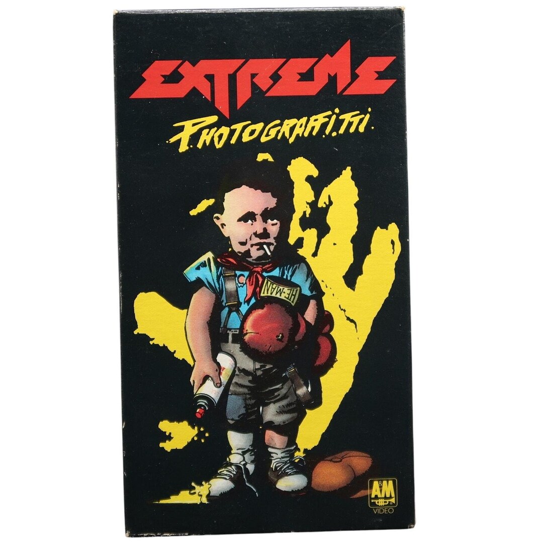 Extreme Photograffiti VHS Videotape 1991 A&M Video Vintage Music Videos ...