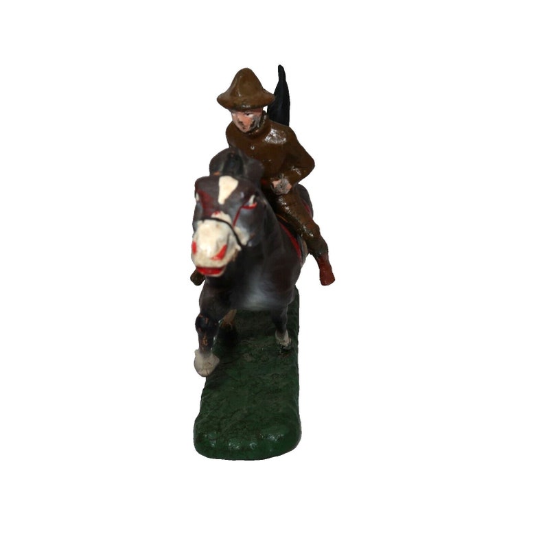 TRICO 1920s World War 1 WW1 Soldier on Horseback Composite Made in ...