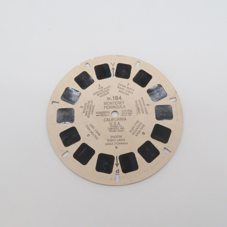 Vintage View Master Reels Lot of 5 Cartoons Travel Disney Charlie Brown ...