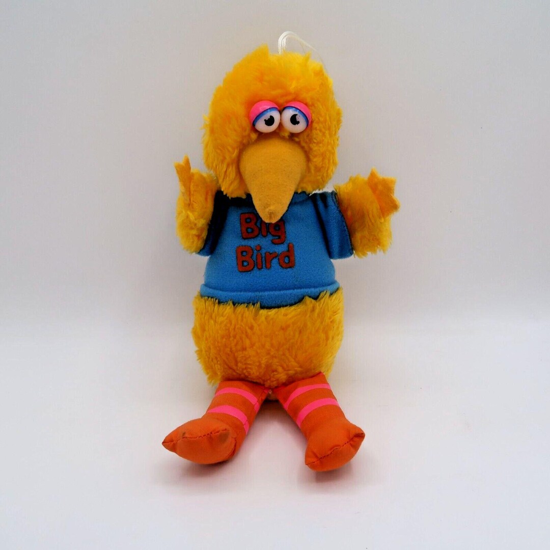 Hasbro Playskool Big Bird Plush 9 Vintage Sesame Street - Etsy