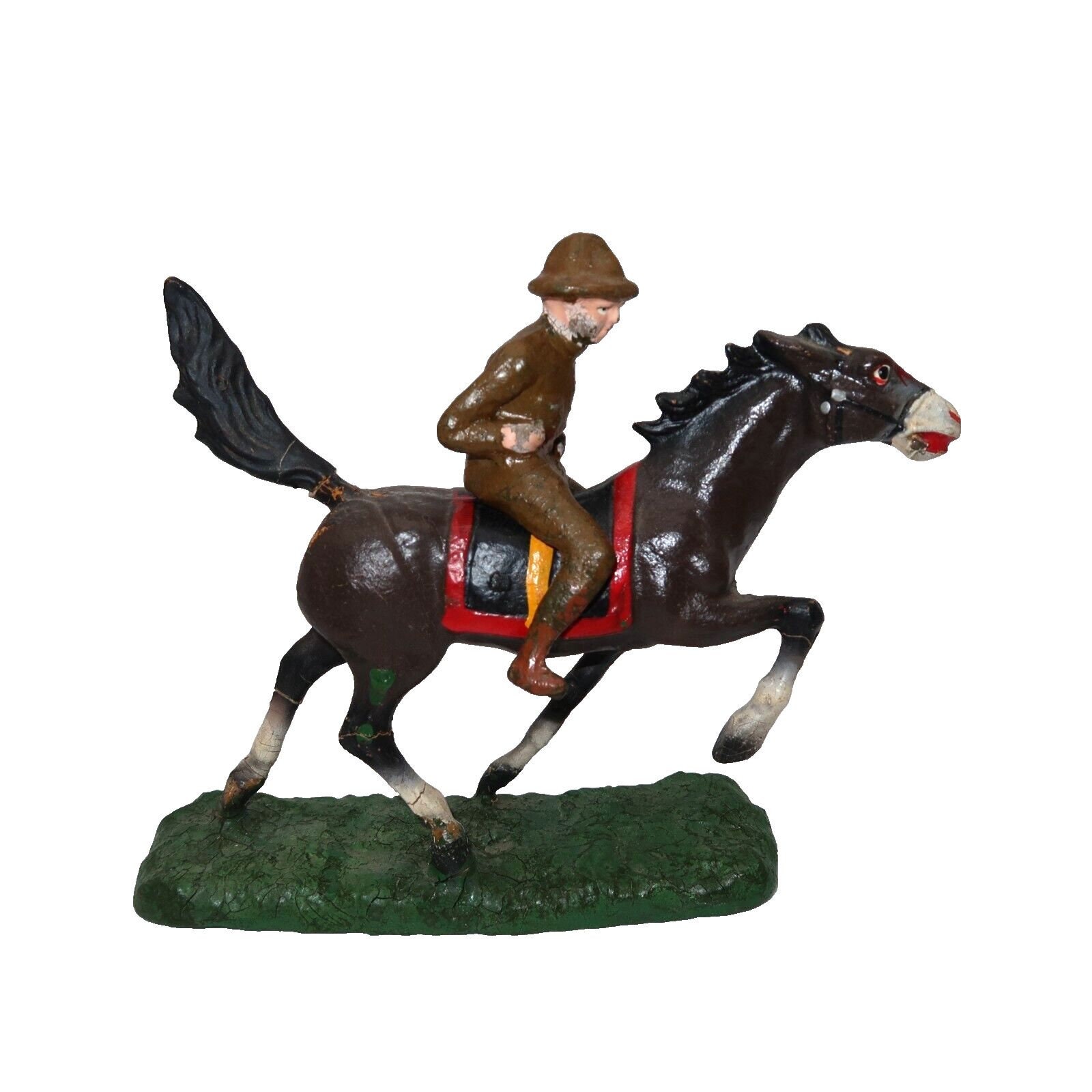 TRICO 1920s World War 1 WW1 Soldier on Horseback Composite Made in ...