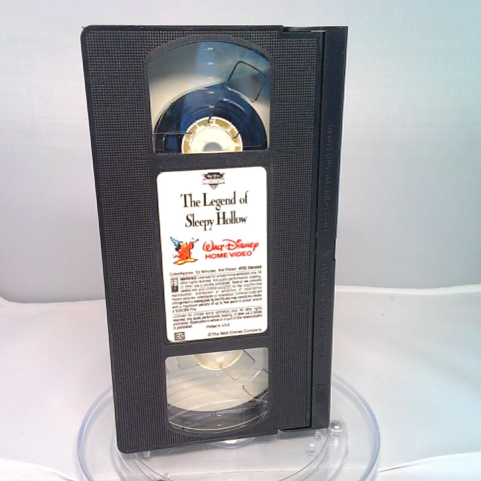 Legend of Sleepy Hollow VHS Vintage Disney Favorite Stories 1992 ...