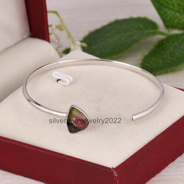 Single Stone Bangle - Etsy