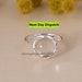 Clear Crystal Quartz Ring Transparent Ring Crystal Quartz Ring Handmade ...