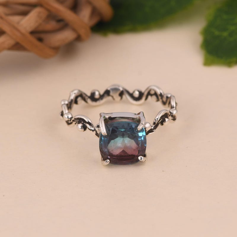 Alexandrite Ring Wave - Etsy
