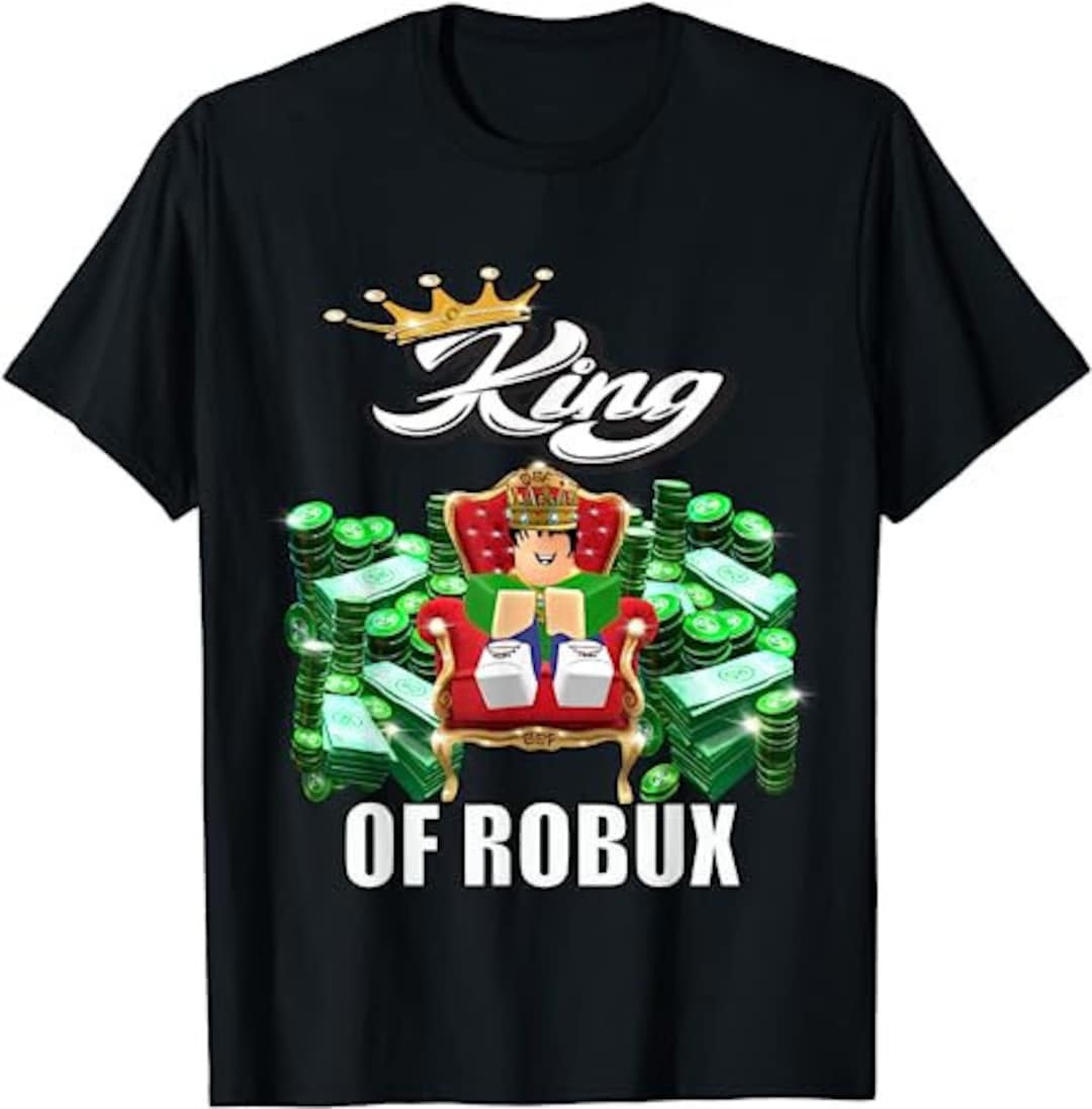 Funny King of ROBUX for VR Gamer and Boys Blox Video Gaming - Etsy