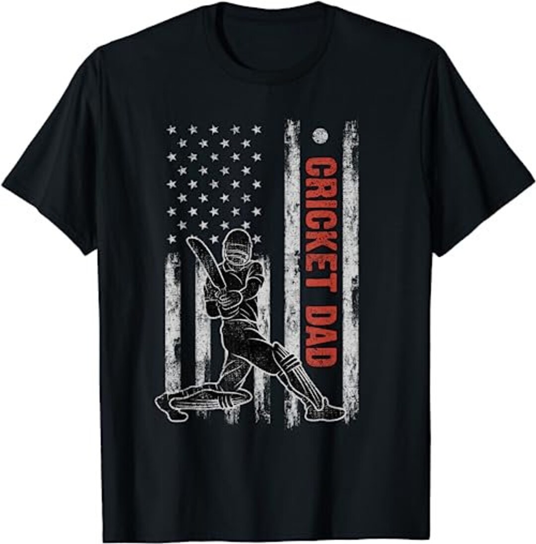 Cricket Dad American Flag Father's Day 4th of July Gift - Etsy
