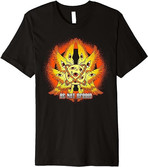 Biblically Accurate Angel Meme Ophanim Be Not Afraid Premium - Etsy