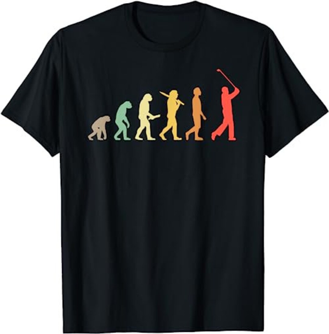 Retro Golf Evolution Gift for Golfers & Golf Players T-shirt, Sweatshirt, Hoodie 22000 - Etsy