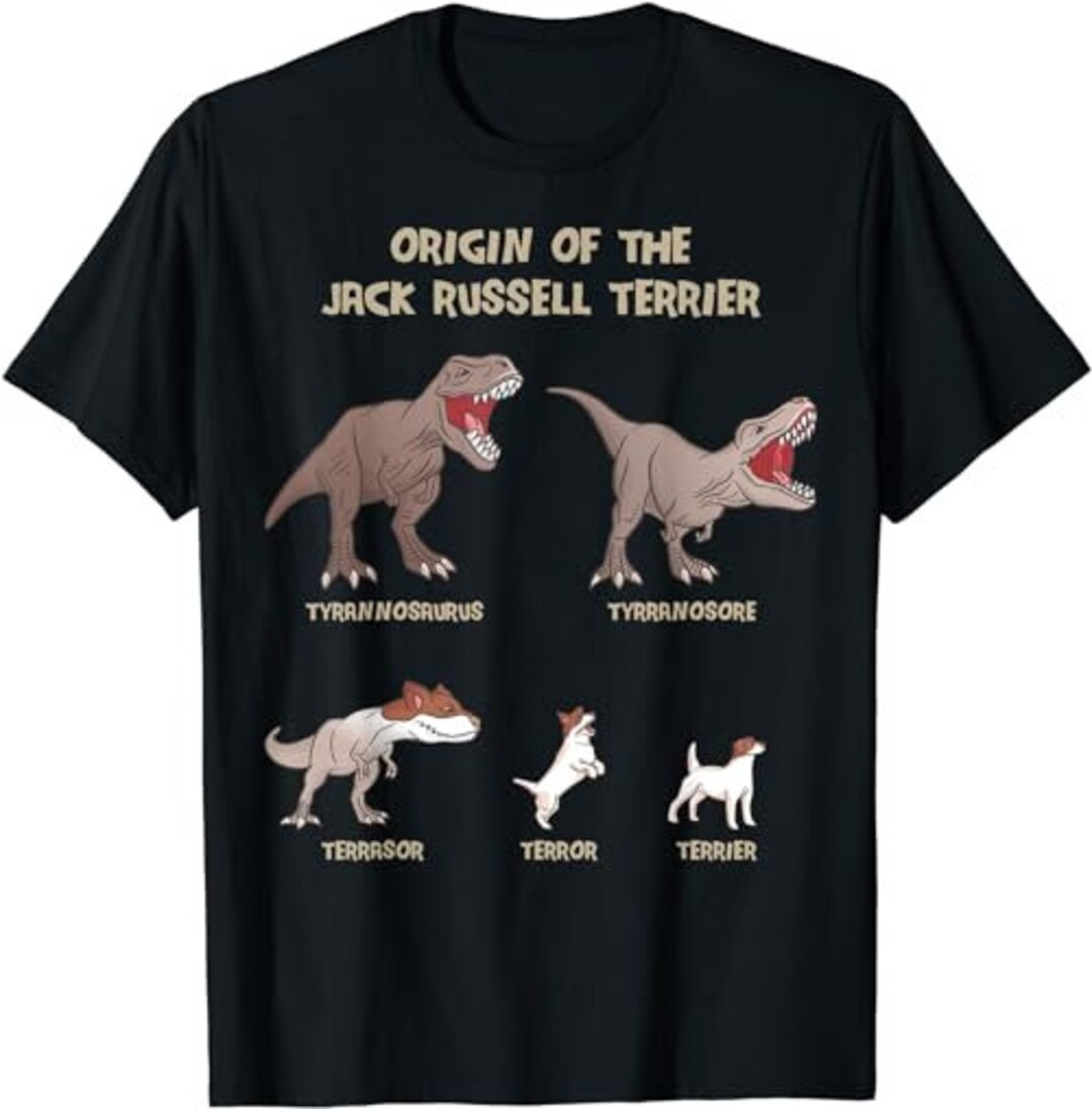 Origin of the Jack Russell Terrier Evolution History Meme - Etsy