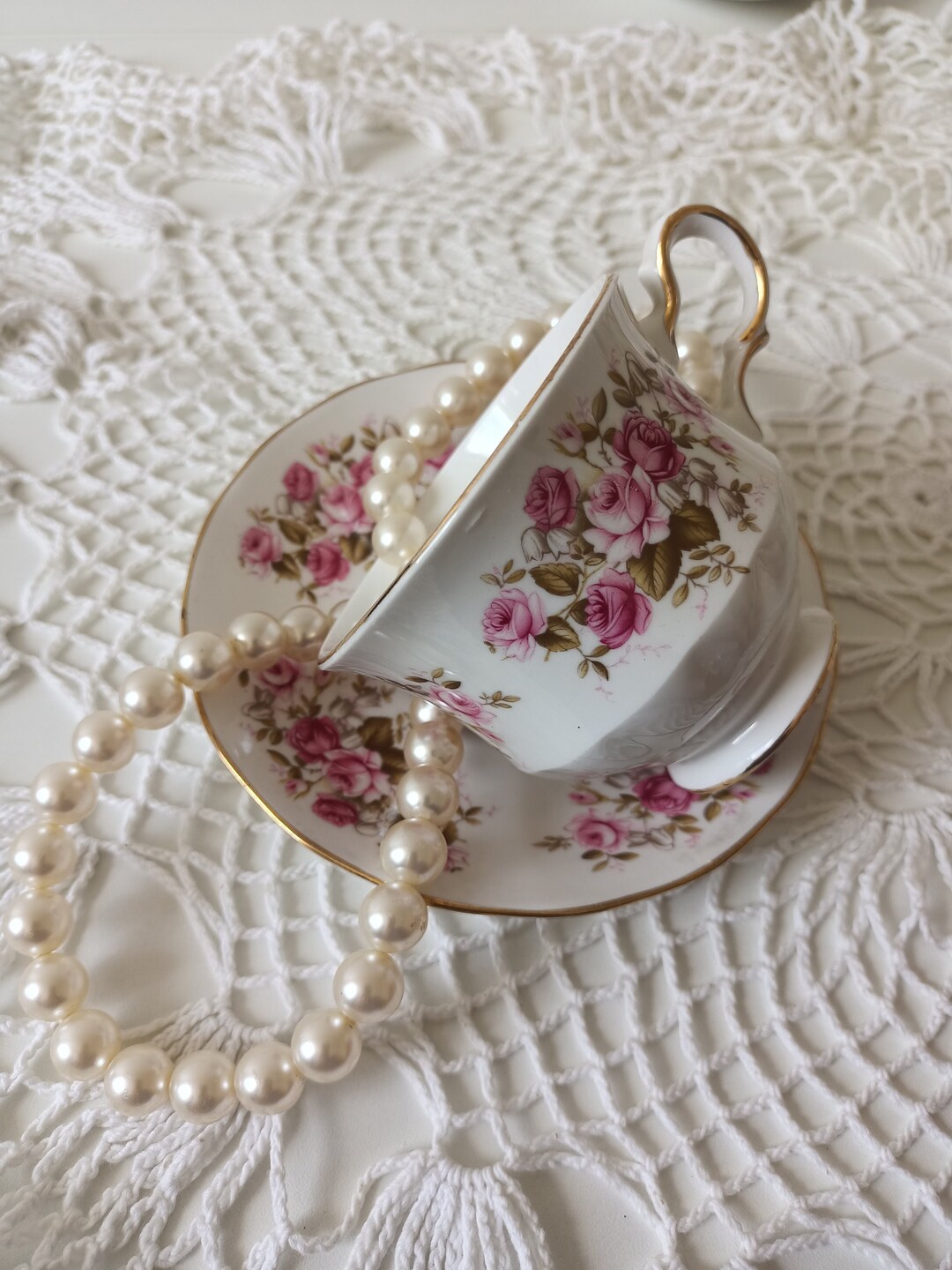 Vintage Queen Anne Tea Set (1960-1969) – English Elegance and Rose ...