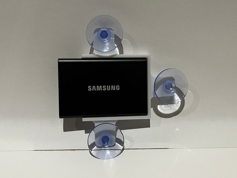 Samsung T7 SSD Laptop Mount - Etsy