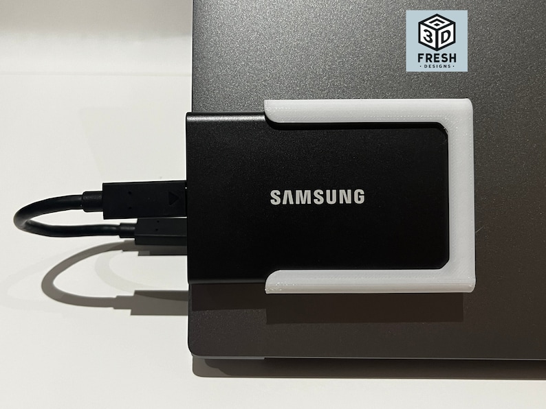 Samsung T7 & T5 SSD Adhesive Computer Mount - Etsy