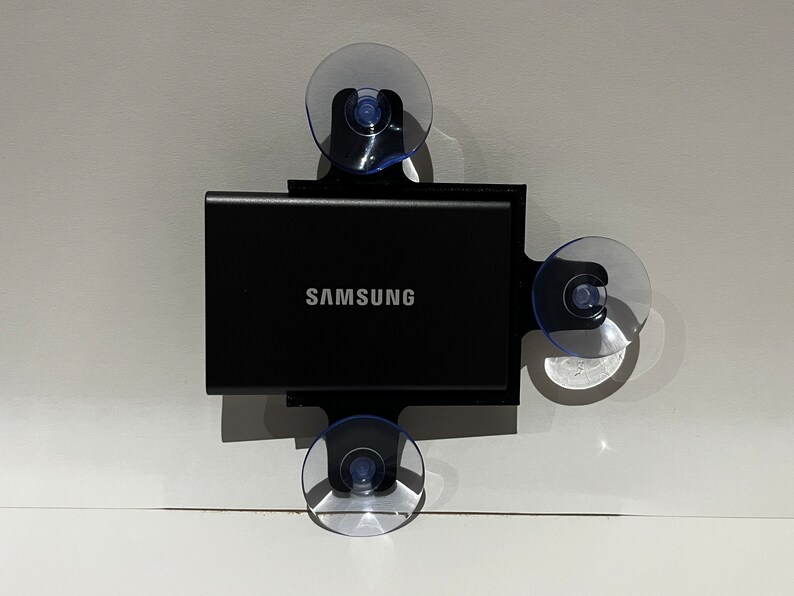 Samsung T7 SSD Laptop Mount - Etsy