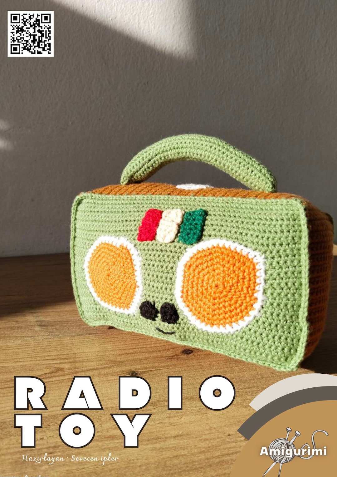Handmade Unique Radio Amigurumi - Perfect Gift for Kids and Adults - Etsy