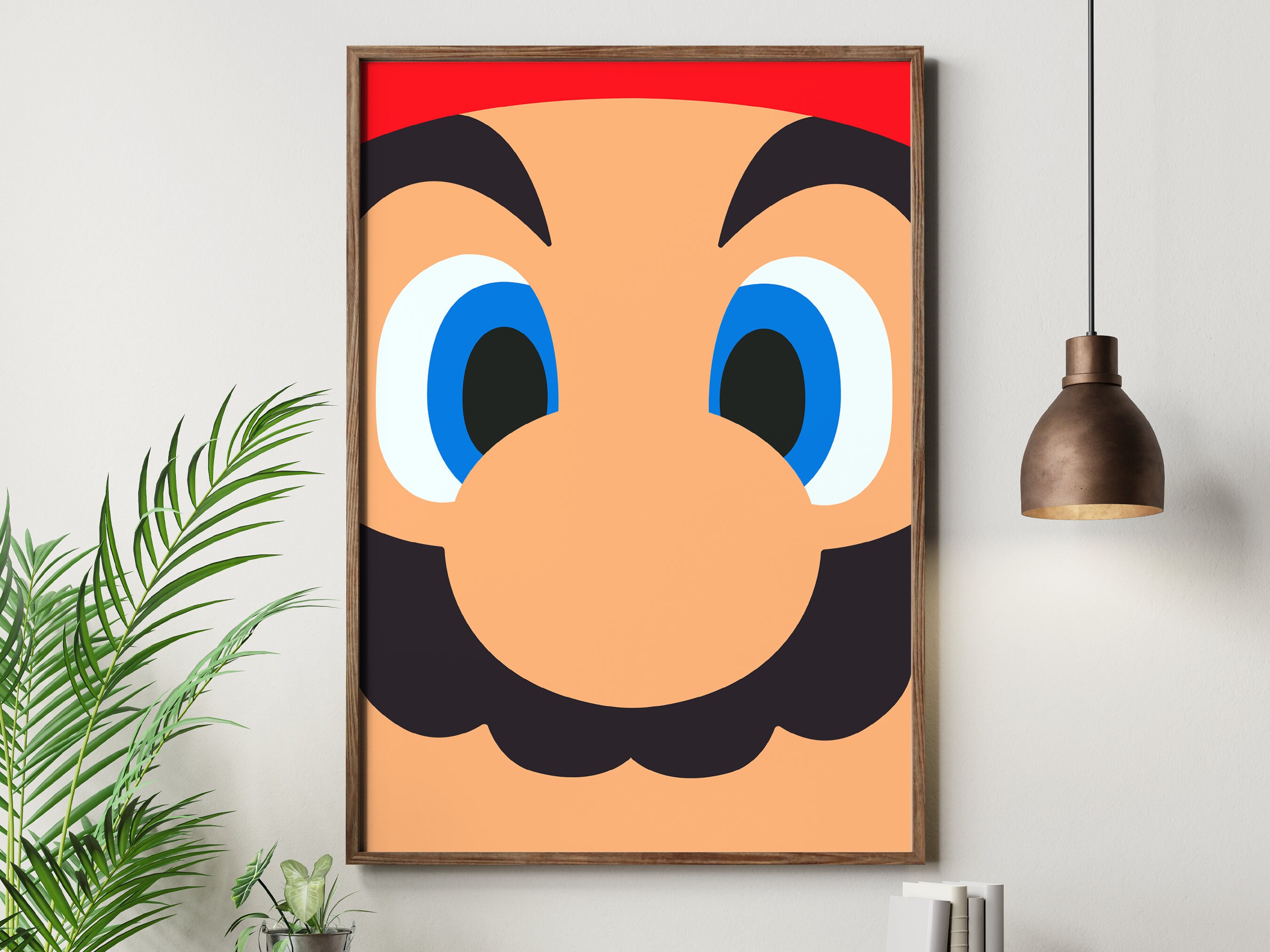 Super Mario Poster Print Wall Art, Gaming, Geek, Gamer, for Him, for ...