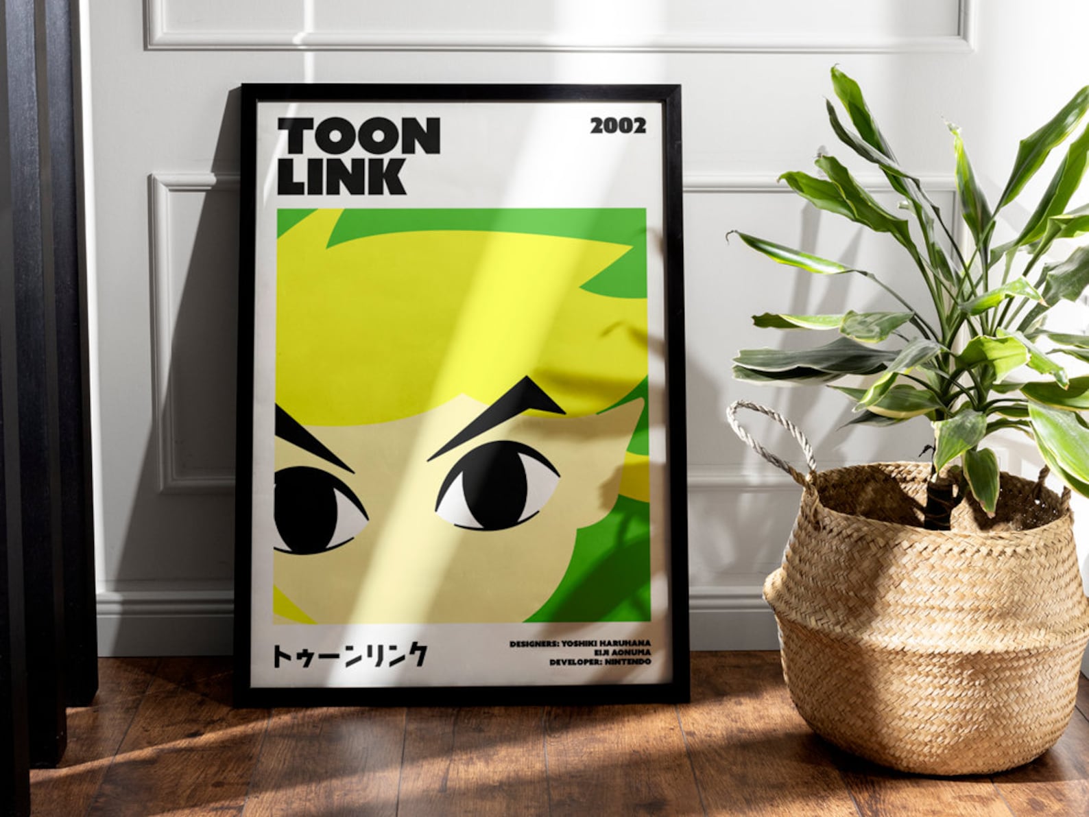 Toon Link From Legend of Zelda Poster Print Wall Art, Gaming, Geek ...