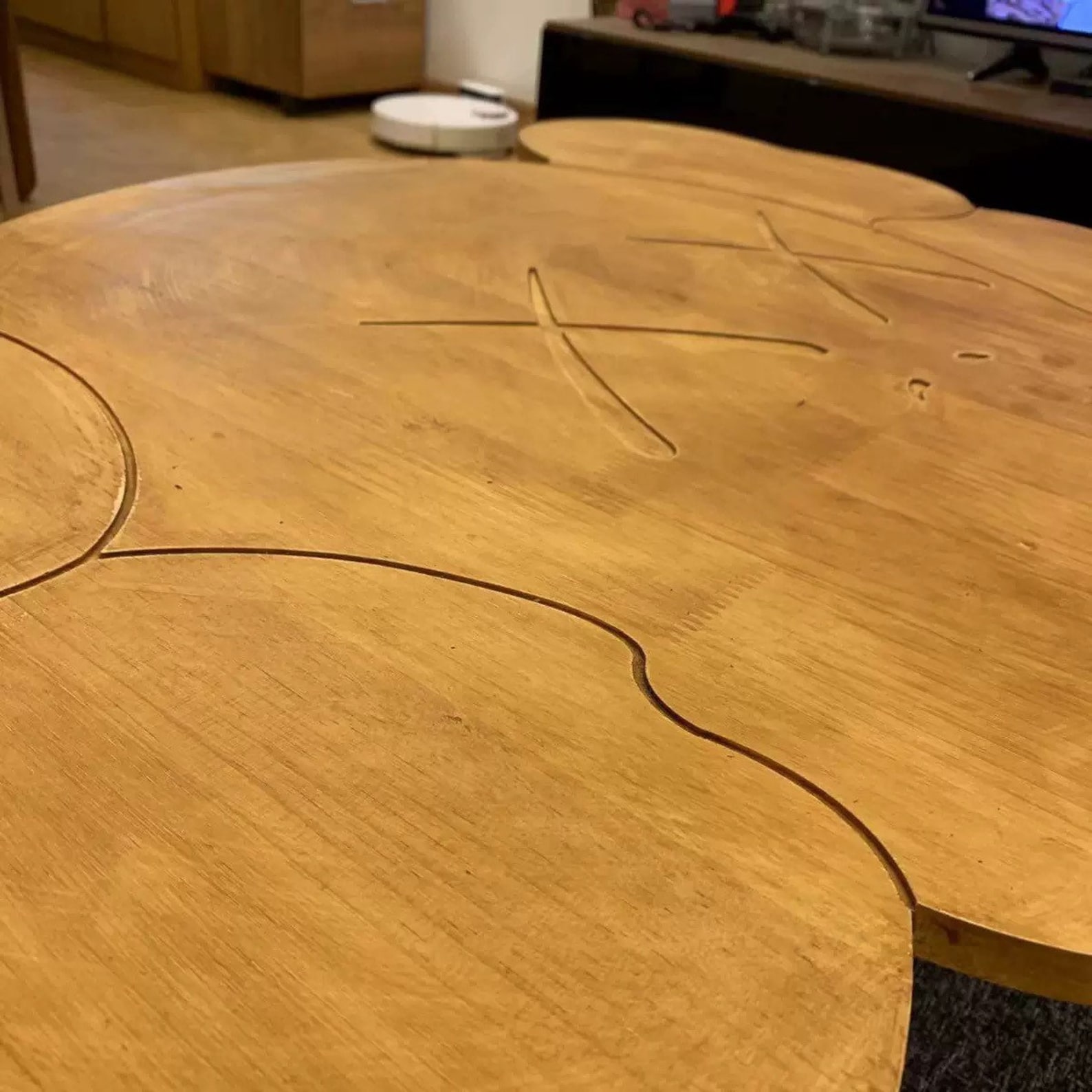 Kaws Wooden Coffee Table - Etsy