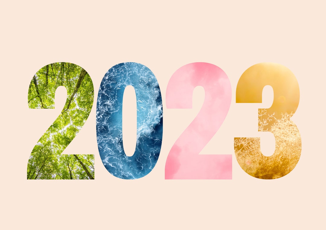2023 Colors Calendar Template month per Page - Etsy Canada