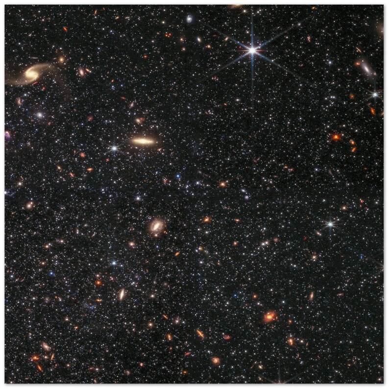 NASA Poster 10. Dwarf Galaxy Wolflundmarkmelotte nircam Image James ...