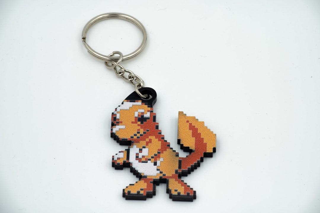 Charmander Keychain, Nintendo Sprite Pokémon First Generation ...