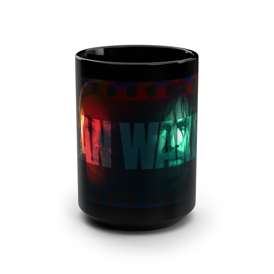 Alan Wake 2 15oz Ceramic Mug, Alan and Anderson Saga Cover on Black ...
