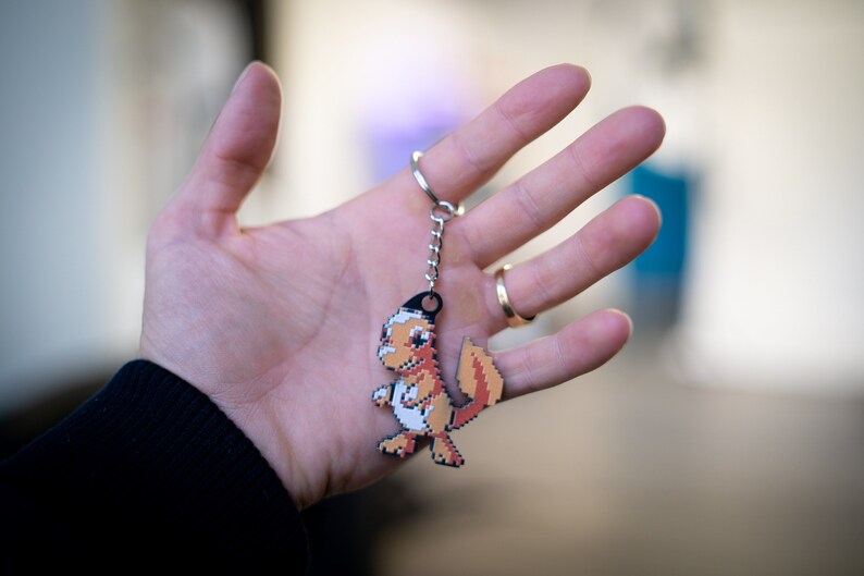 Charmander Keychain, Nintendo Sprite Pokémon First Generation ...