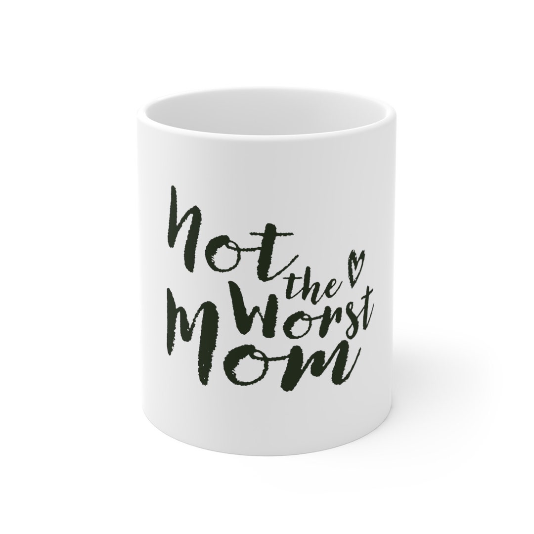 11oz Ceramic Mug Dedicated to not the Worst Mom Alan Wake 2, Mug for ...