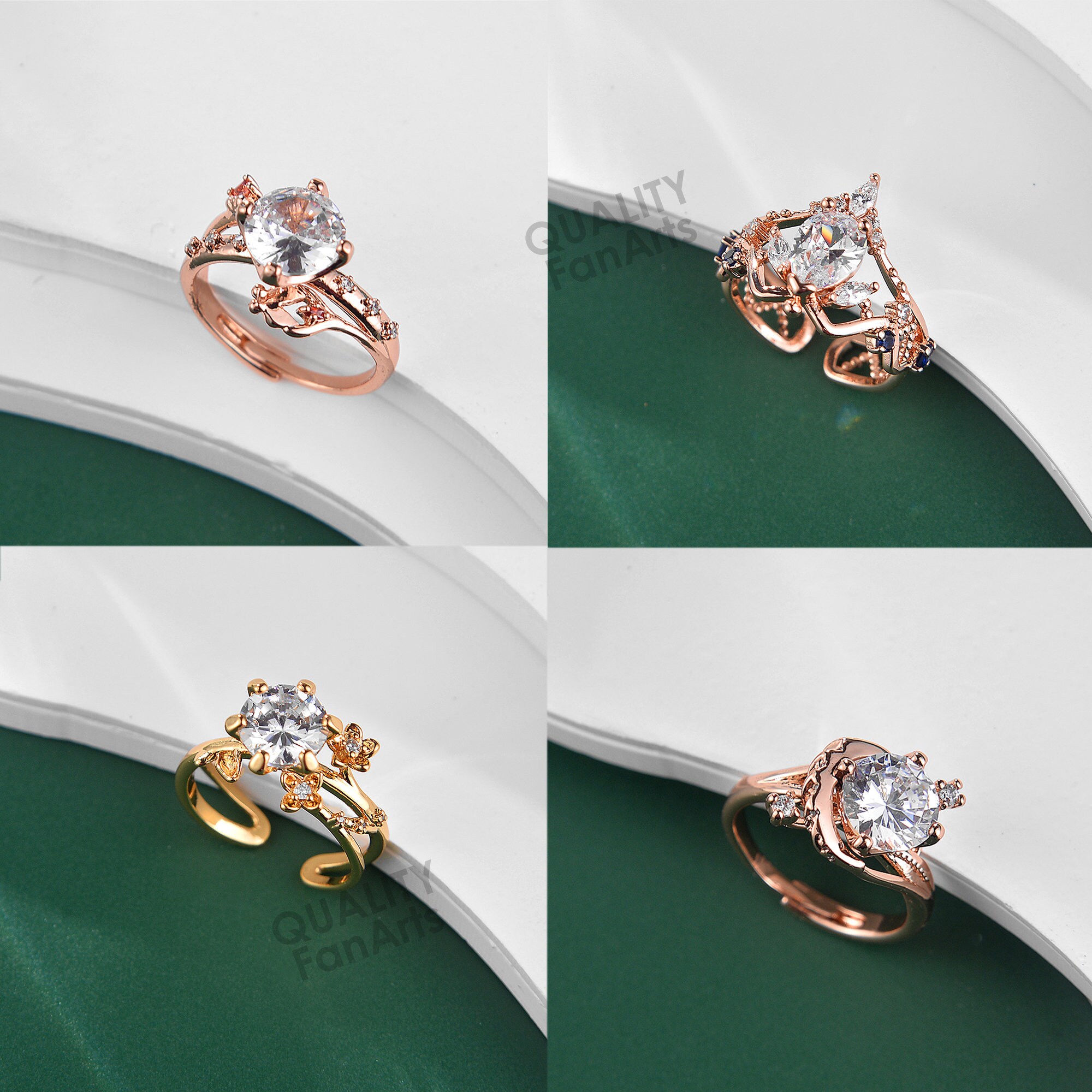 Tears of Themis Adjustable Ring TOT Jewelry Vyn Richter Luke - Etsy