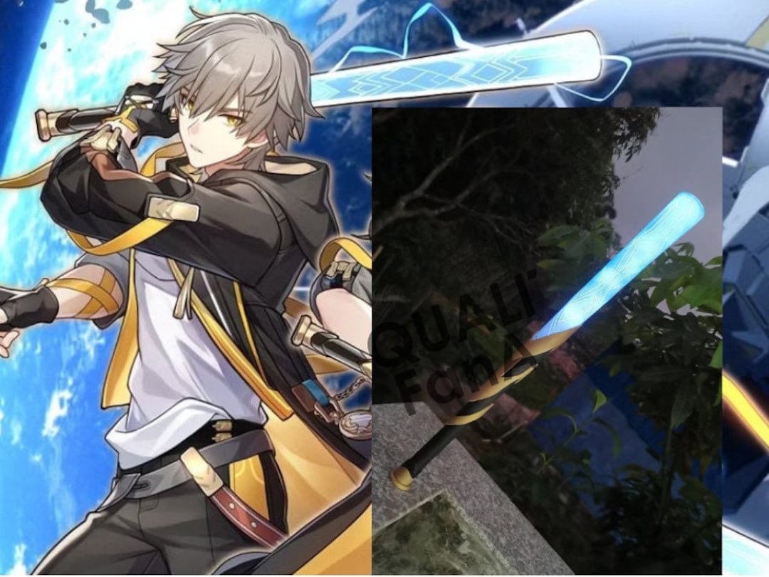 Honkai: Star Rail Glowing Baseball Bat Trailblazer Cosplay - Etsy Australia