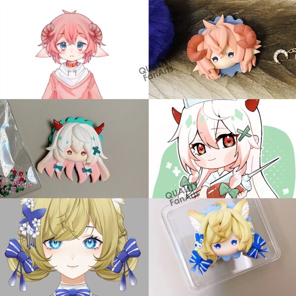Vtuber Figurine - Etsy