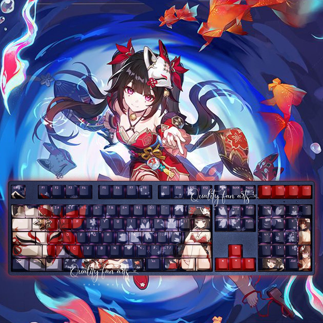 High-res Honkai: Star Rail Sparkle Keycap Set 108 PBT Dye Sublimation ...