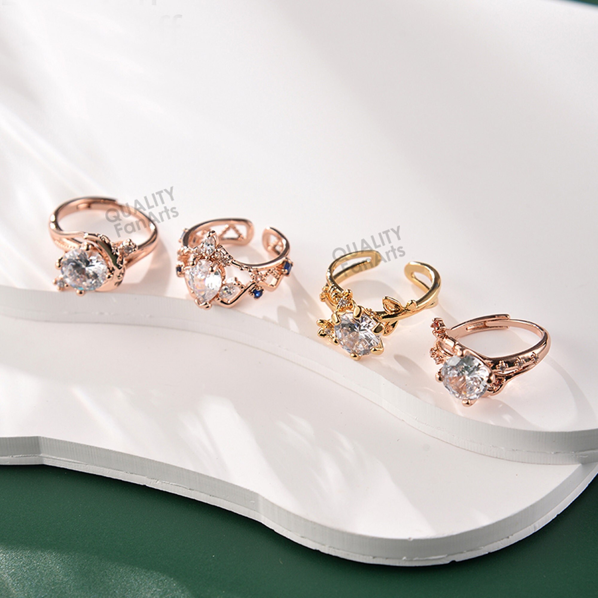 Tears of Themis Adjustable Ring TOT Jewelry Vyn Richter Luke - Etsy