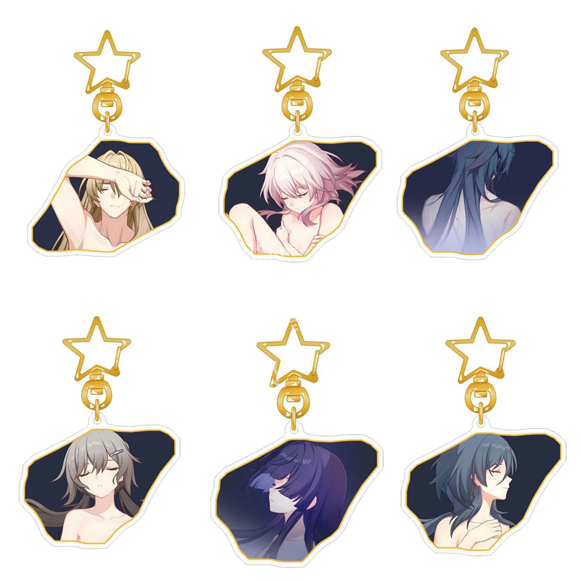 HSR Character E6 Keychains Honkai Star Rail Acrylic Charm, 41% OFF