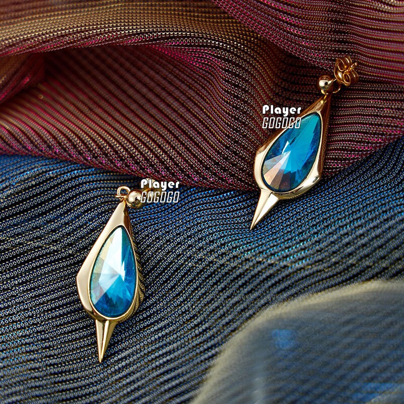 Genshin Impact Kaeya Earrings for Daily Use Allergy Free Full - Etsy UK
