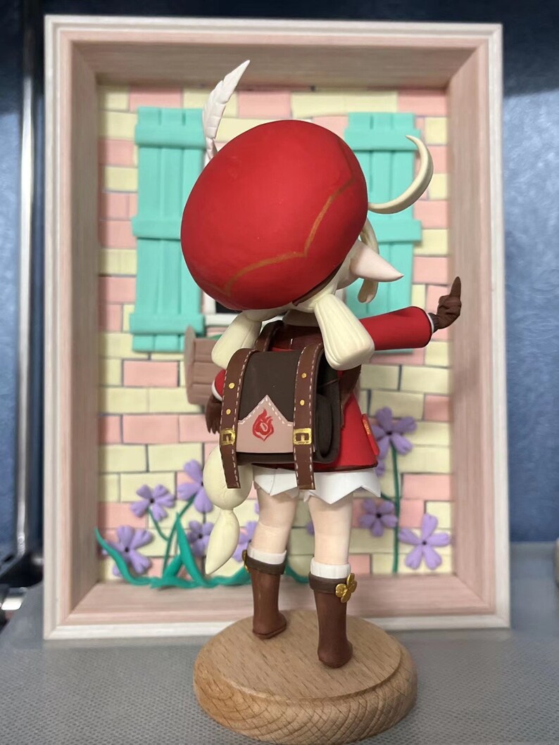 Genshin Impact Klee Clay Figurine / Refrigerator Magnets Cute - Etsy