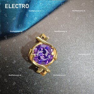 Genshin Impact Fontaine Visions Pendant, Gemstones Made Anemo Geo ...