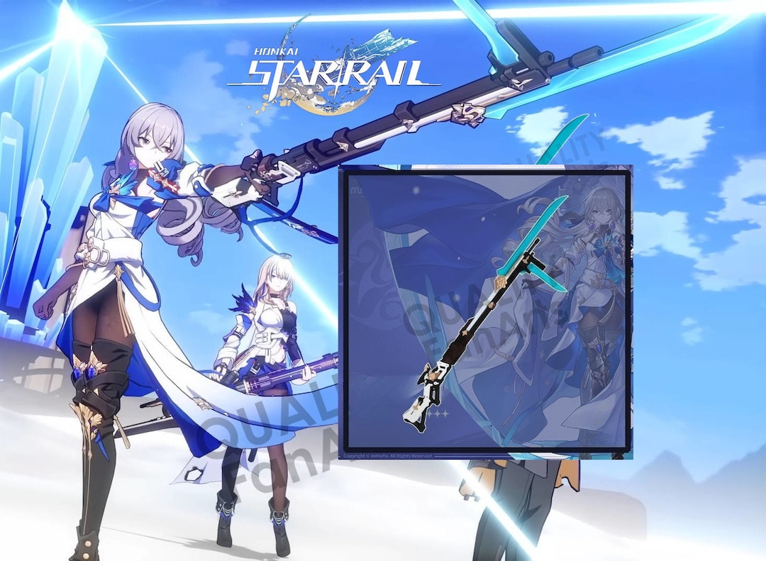 Honkai: Star Rail Bronya Cosplay Accessories Bronya Weapon 3D - Etsy Israel