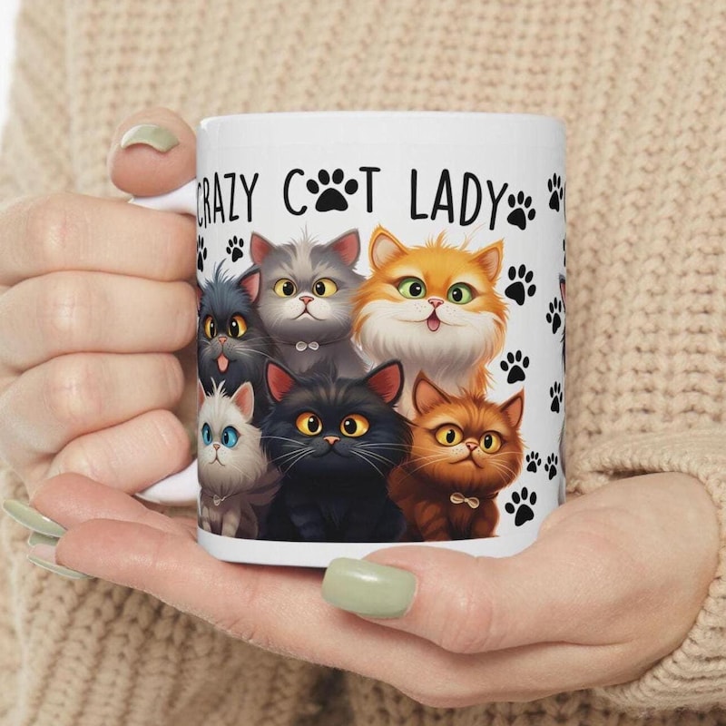 Crazy Cat Lady - Etsy