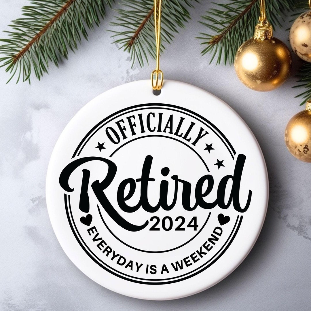 Retirement Gift Ornament for Retiring Friend, Personalized Leaving Work ...