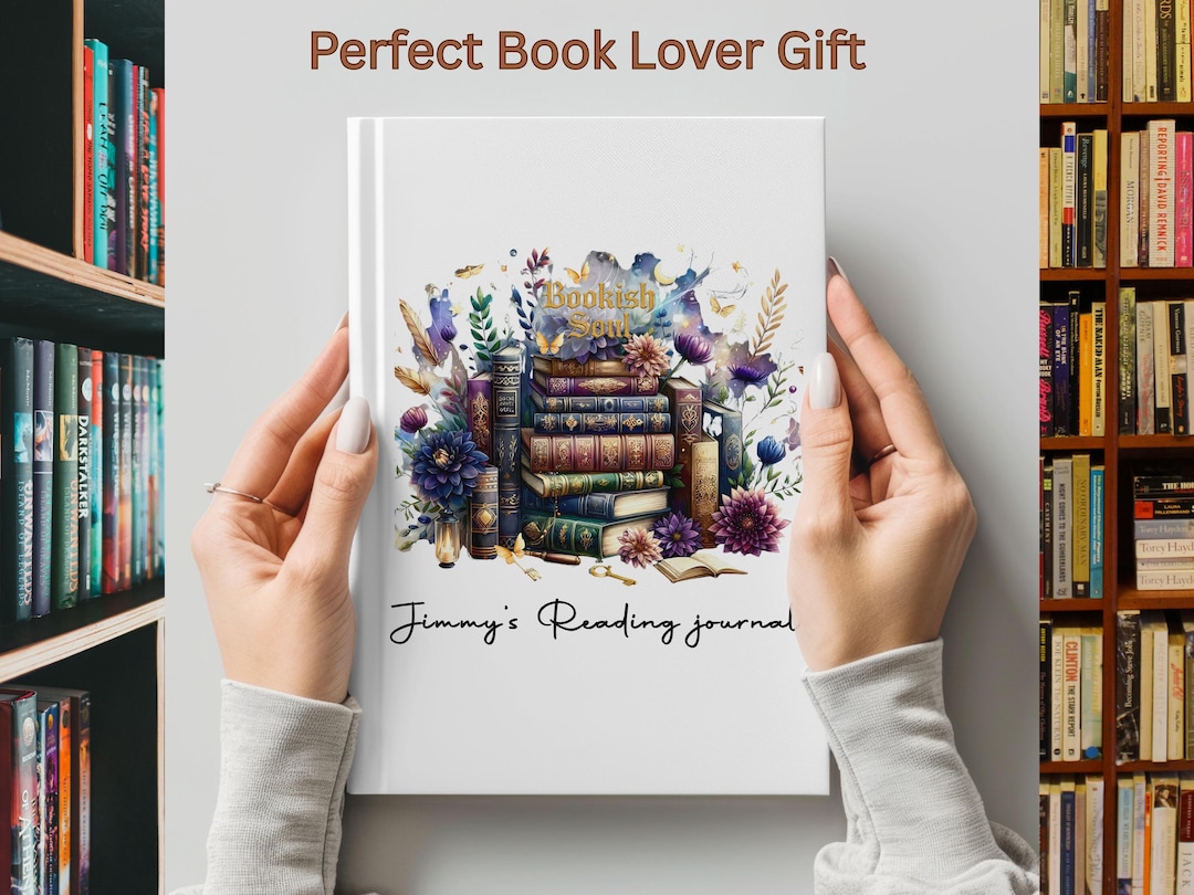 Personalized Reading Journal, Reader Tracker, Book Lover Gifts, Reading ...